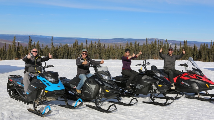 Snowmachining Alaska - Snowmachining Fairbanks Tours | 1st Alaska Tours